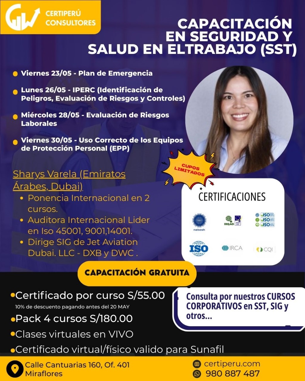 Curso Virtua: 4 temas claves sobre SST - CERTIPERU CONSULTORES | H...