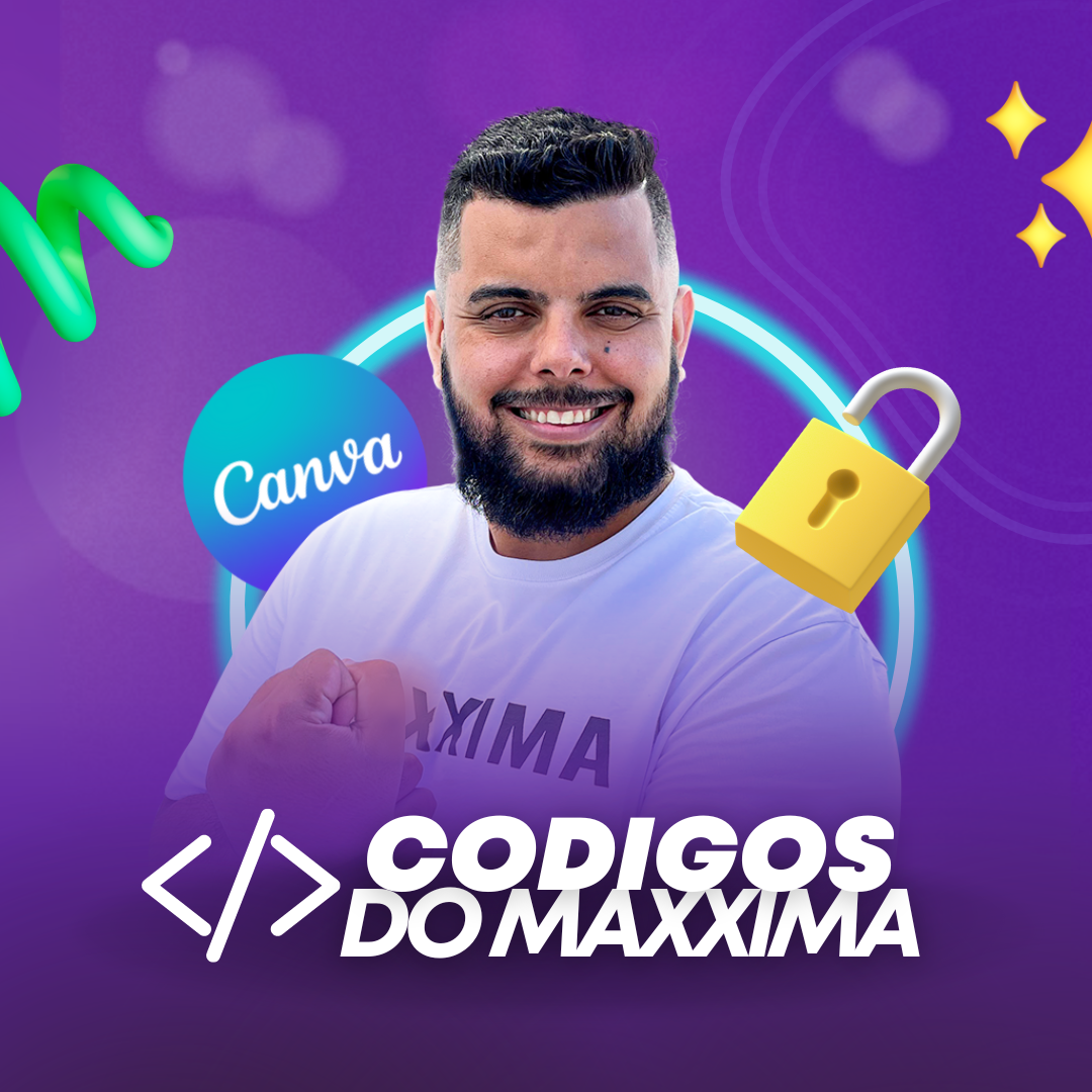 Caderno Códigos do Canva - Ricardo Maxxima | Hotmart
