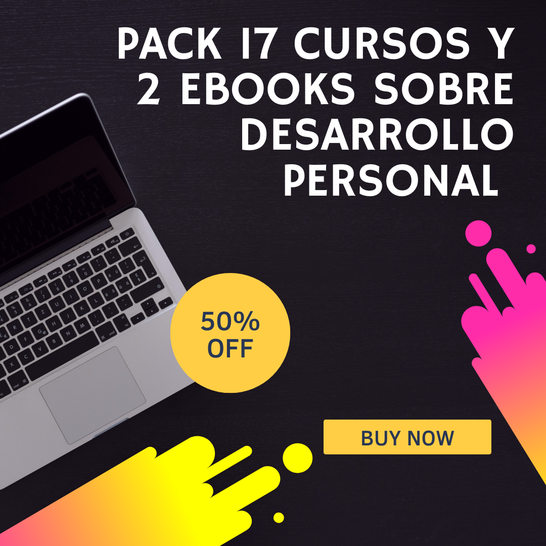 PACK DE 17 CURSOS Y 2 EBOOKS DE DESARROLLO PERSONAL - INSIDE | Hotmart