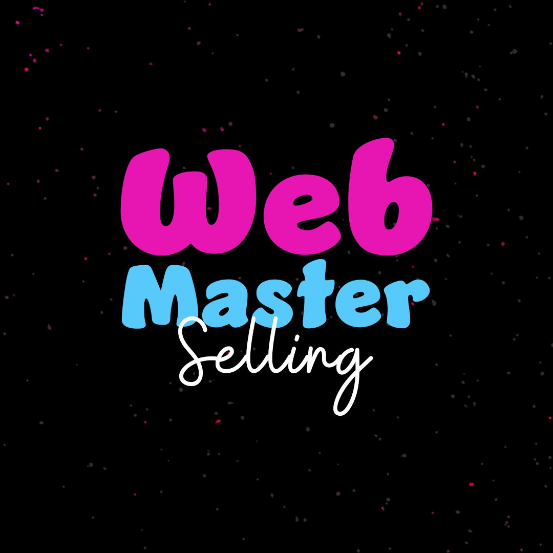 Webmaster selling