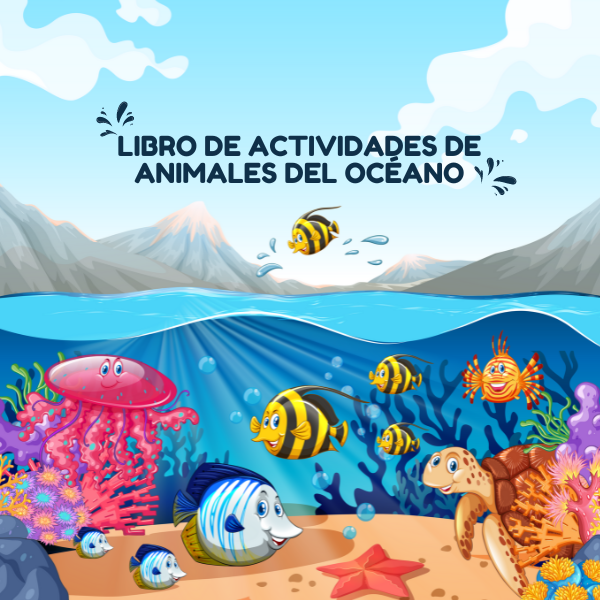 Libro de actividades de animales del océano - Ferney Alexander Hern...