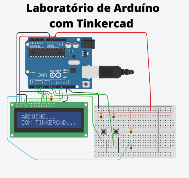 Laboratório de Arduíno com Tinkercad