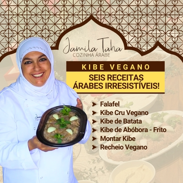 Kibe Vegano: Seis receitas árabes irresistíveis! - Jamila Taha | Ho...
