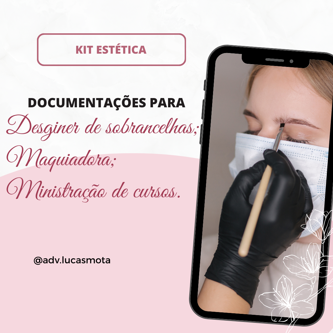 KIT DE CONTRATOS PARA DESIGN /DESIGNER DE SOBRANCELHAS, MAQUIADORA ...