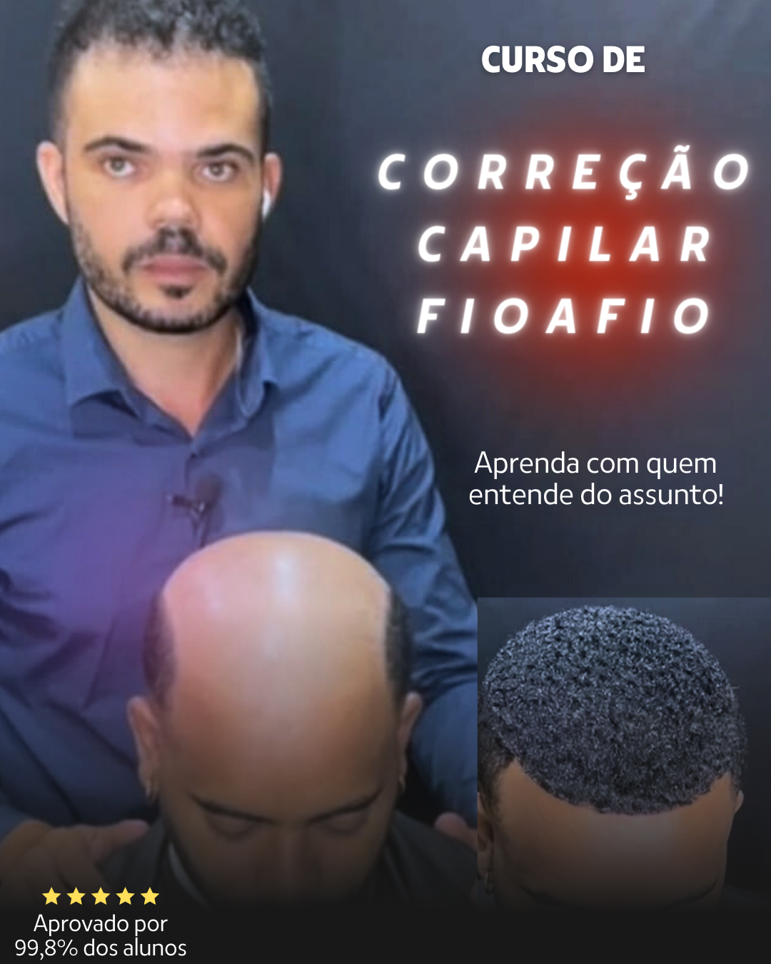 Curso de Correção Capilar Fio a Fio