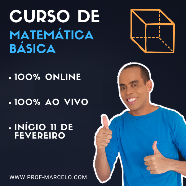 Curso Matemática Básica - Ao Vivo - Marcelo Dantas | Hotmart