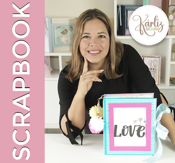 SCRAPBOOK LOVE - ALBUM DE FOTOS HECHO A MANO - KÁRLIZ CREATIVE | Ho...