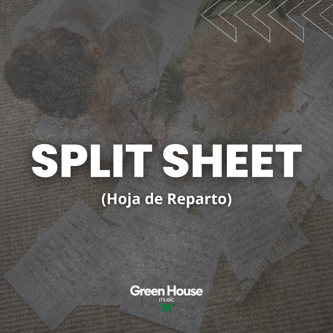 SPLIT SHEET (Hoja de Reparto) - Green House Music S.A.S | Hotmart