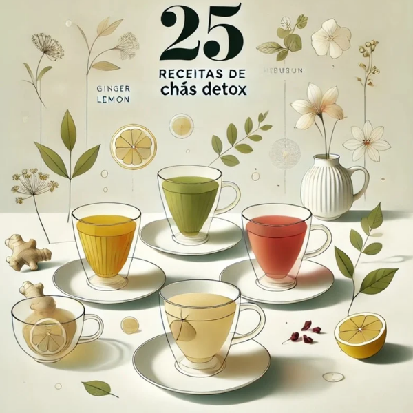 25 receitas chás detox - JEFERSON PEREIRA FERREIRA | Hotmart