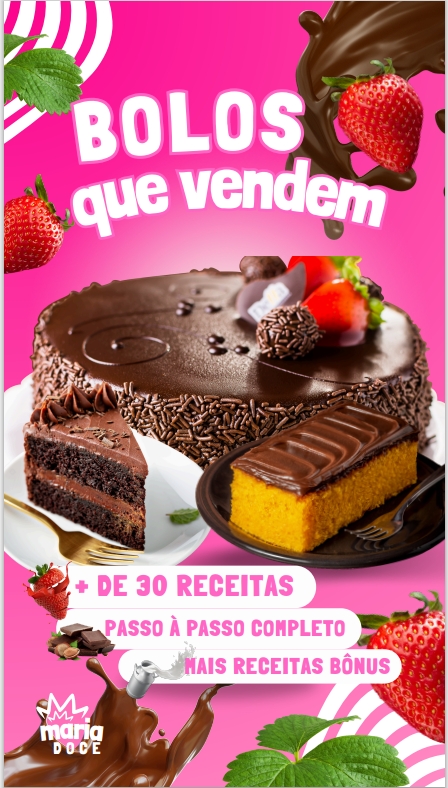 Combo Maria Doce: Bolos, Cheesecakes e Estratégias de Venda