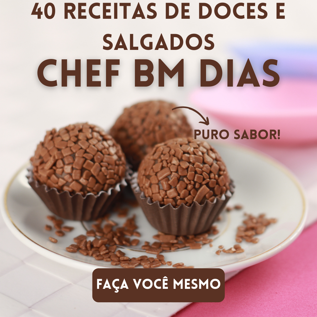 40 RECEITAS DE DOCES E SALGADOS - Bruno Marcelo Dias | Hotmart