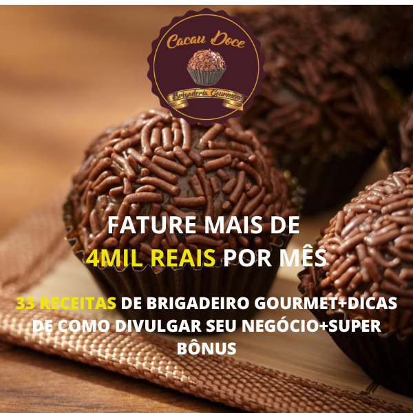 Cacau Doce Brigadeiro Gourmet - Rogerio De Oliveira | Hotmart