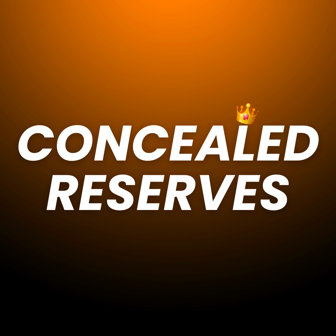 Concealed Reserves - cristina inacio oliveira da conceicao | Hotmart