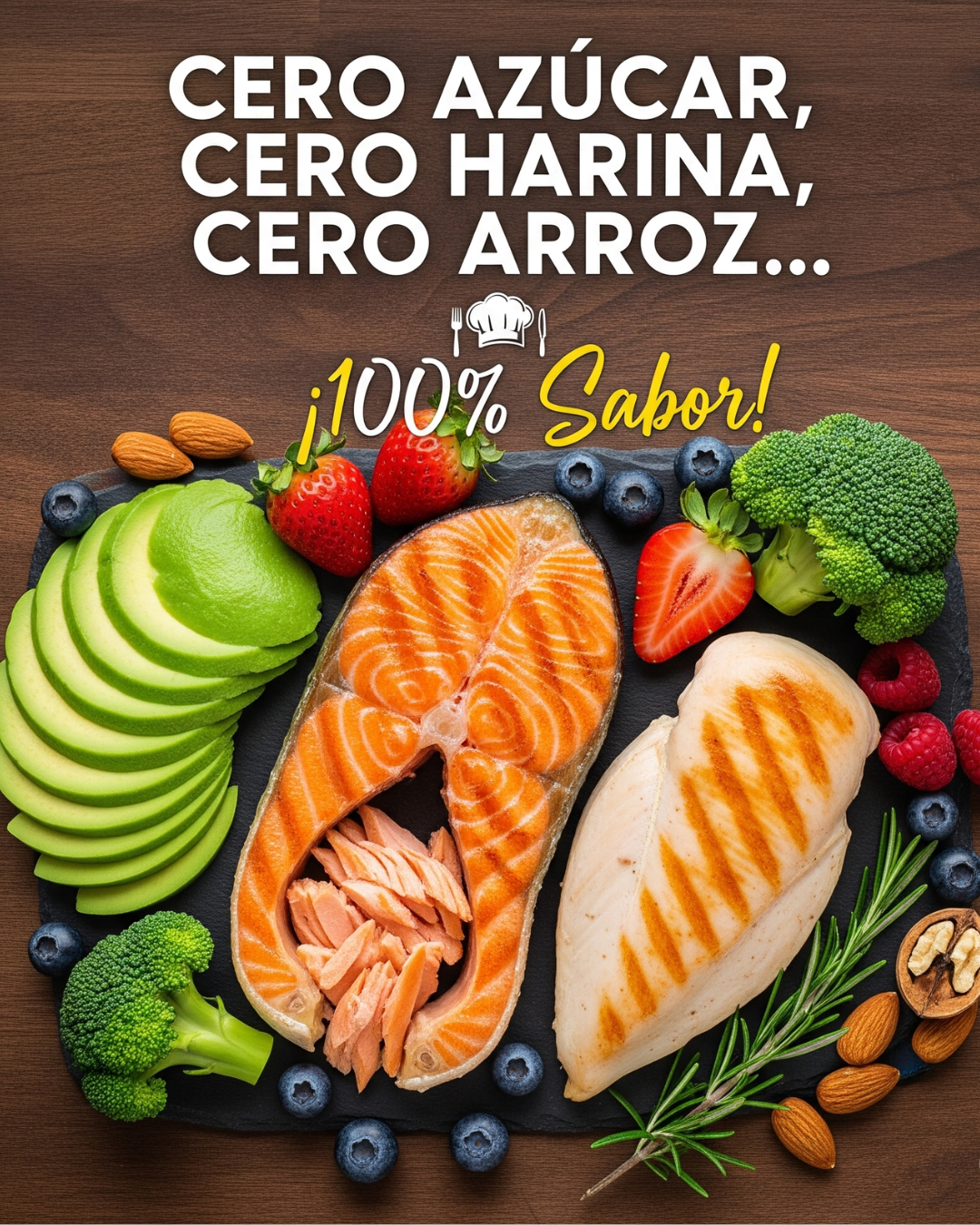 Cero Azúcar, Cero Harina, Cero Arroz, 100% Sabor - Martin Alzogaray...