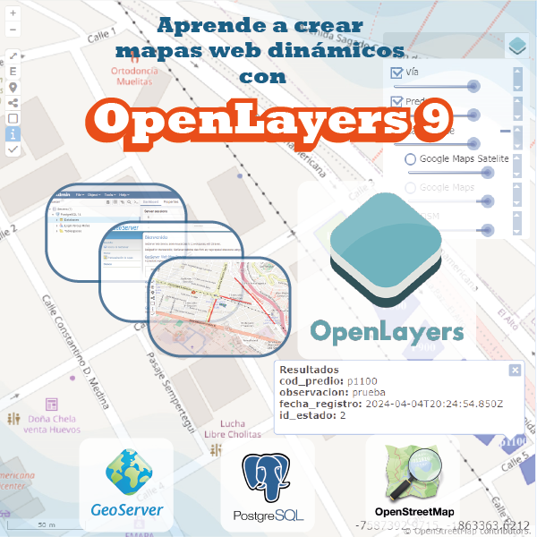 Aprende a crear mapas web dinámicos con OpenLayers 9 - Joao Flores ...