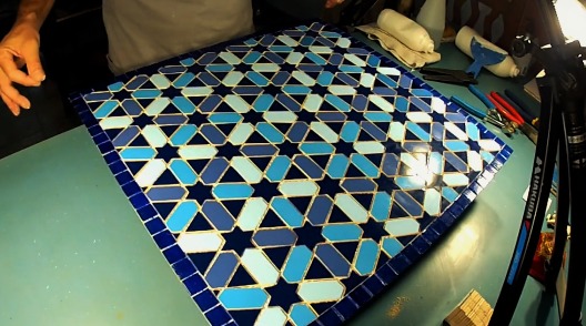 Mosaico estilo Islâmico.