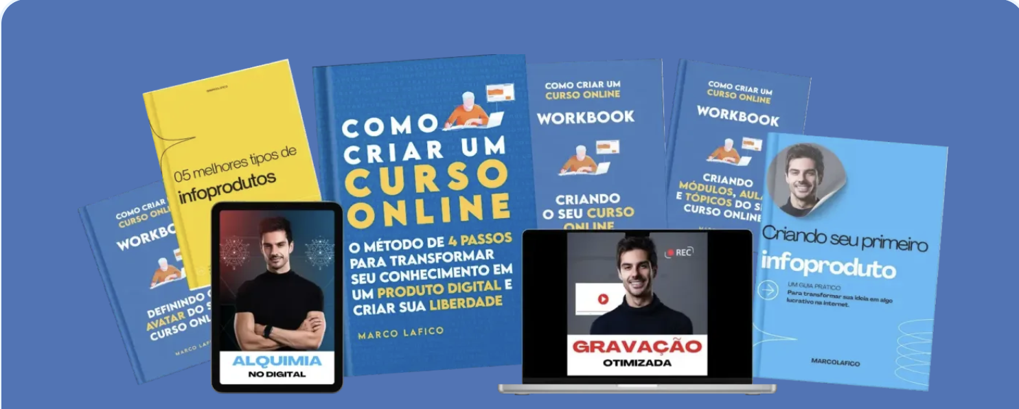 Pacote Gold - Marco Lafico | Hotmart