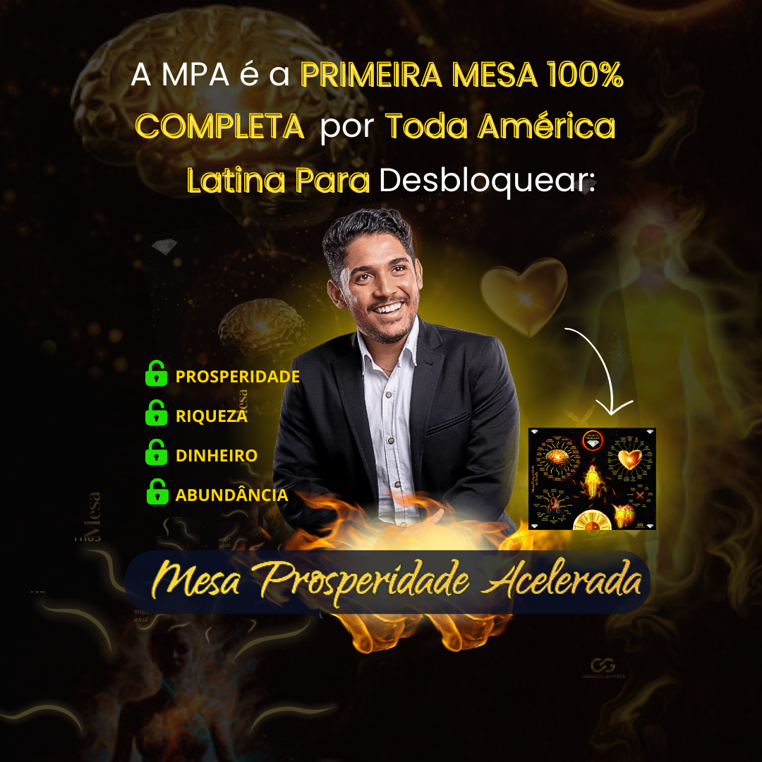 Mesa da Prosperidade Acelerada - Cássio Guimarães | Hotmart
