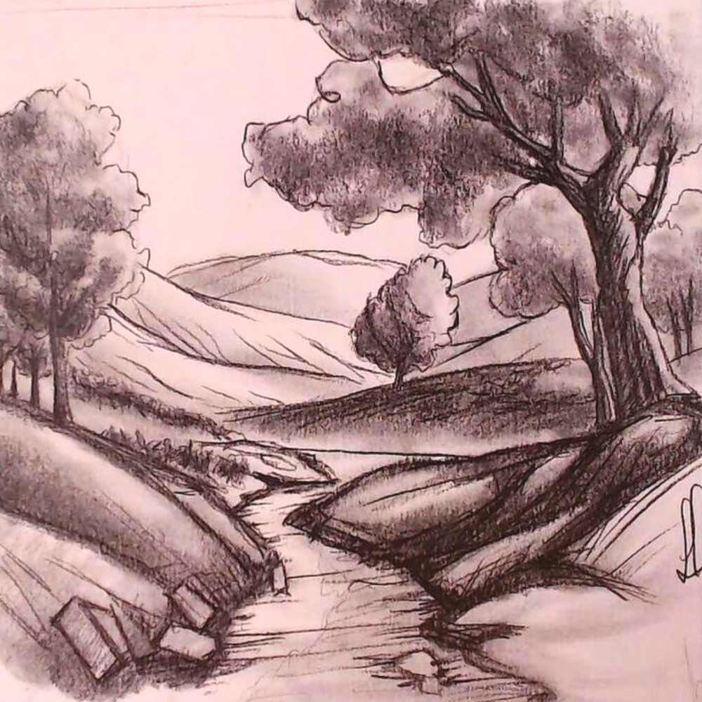 Landscape Drawing Course.