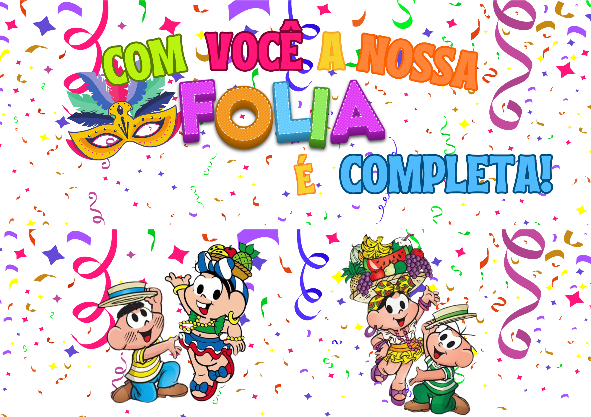 Mural Carnaval - Integração Educacional | Hotmart