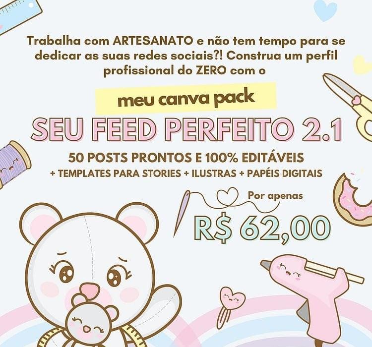 Meu Canva Pack Seu Feed Perfeito | Hotmart