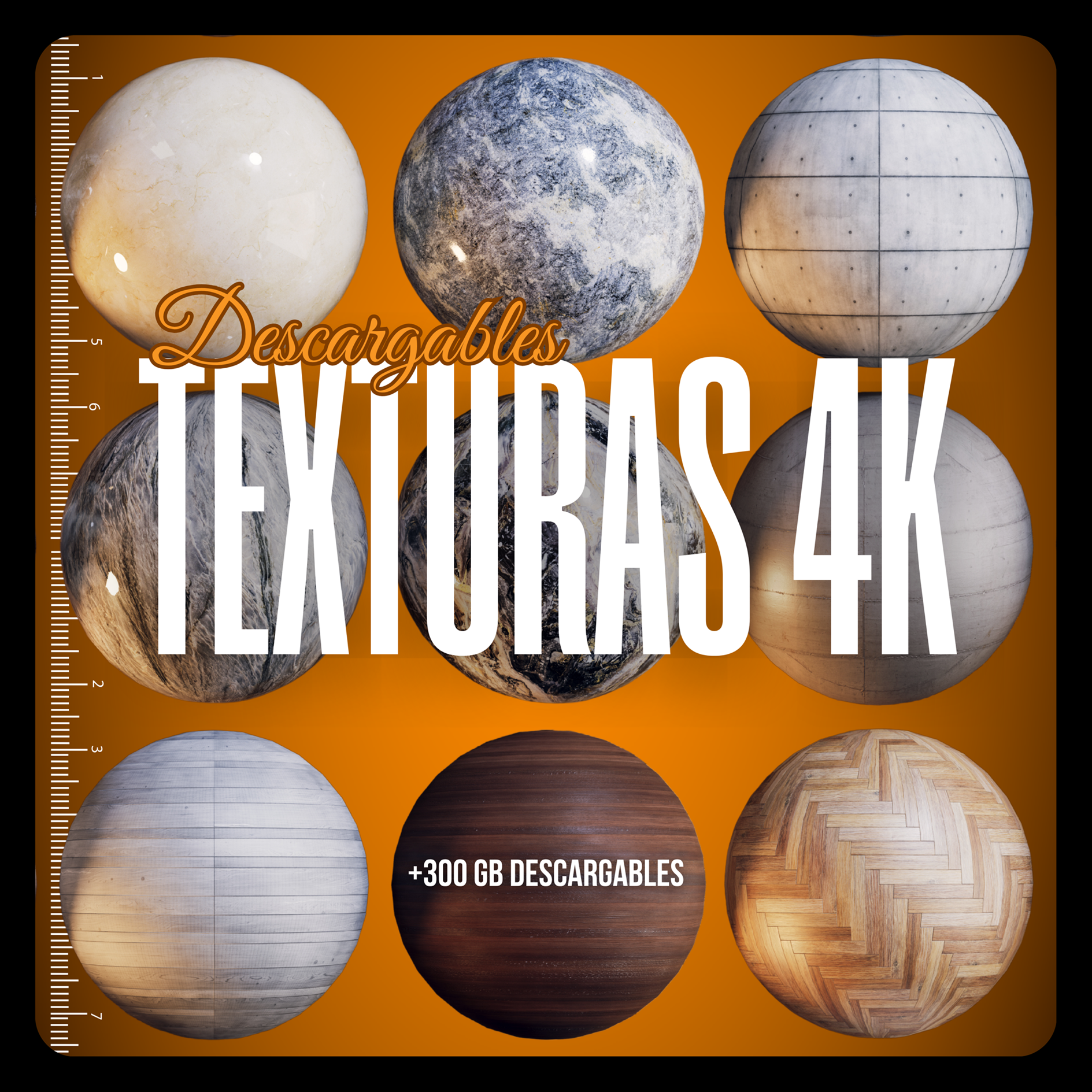 🧱TEXTURAS PBR 4K