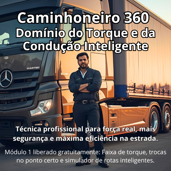 Caminhoneiro 360 – Domínio do Torque e da Condução Inteligente - Jo...