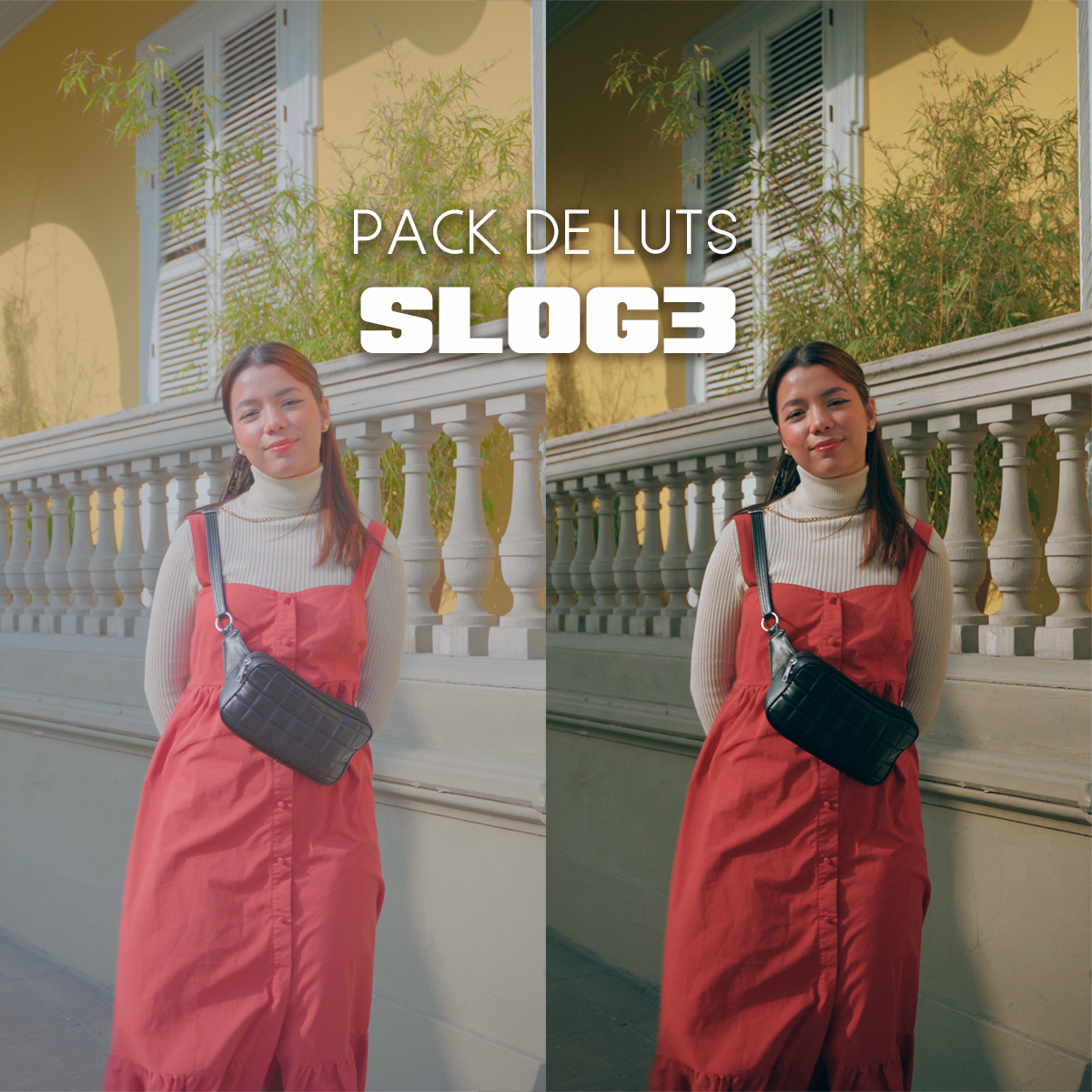 Pack de Luts Slog3 Sony ZVE10