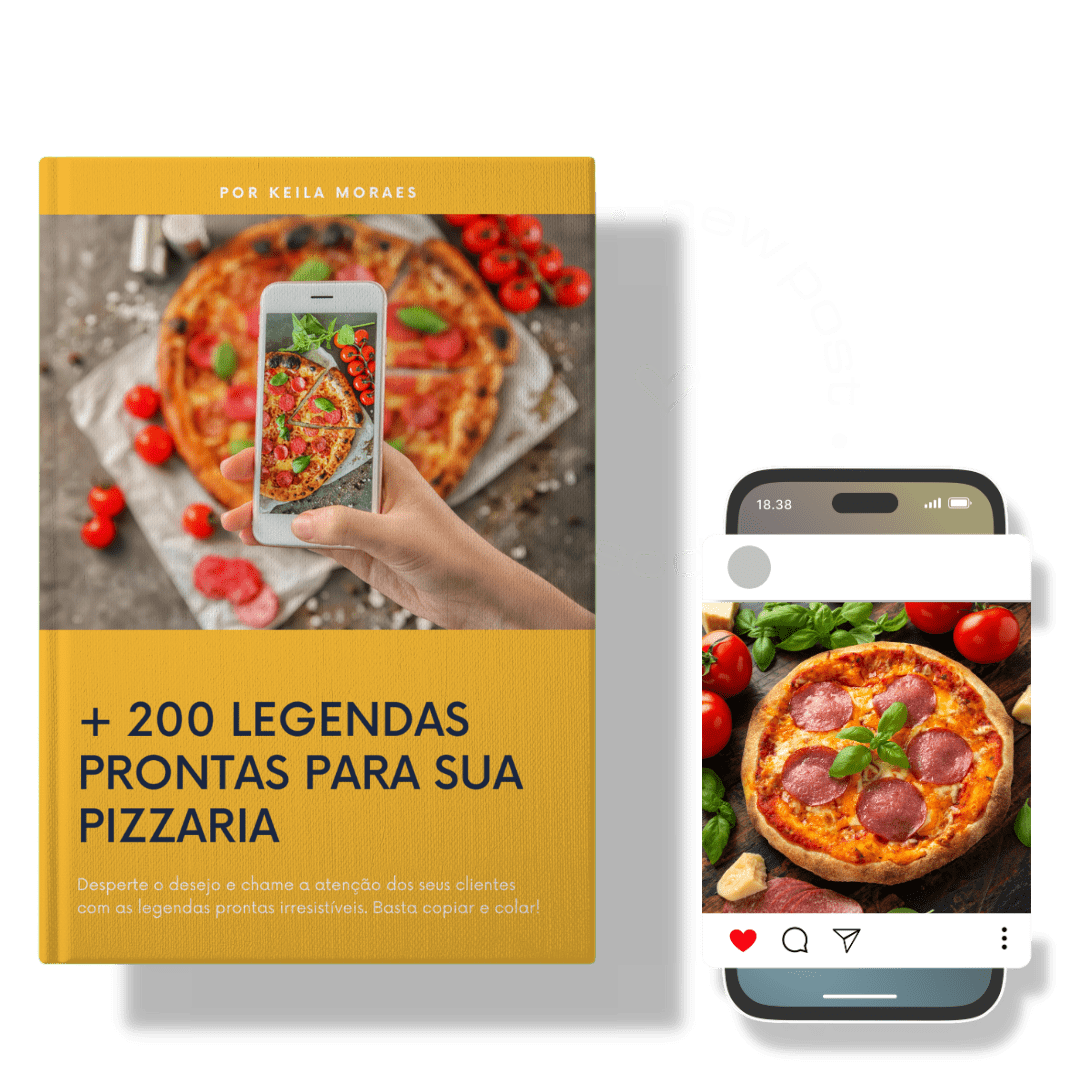 Legendas irresistíveis para Pizzarias - Keila Moraes | Hotmart