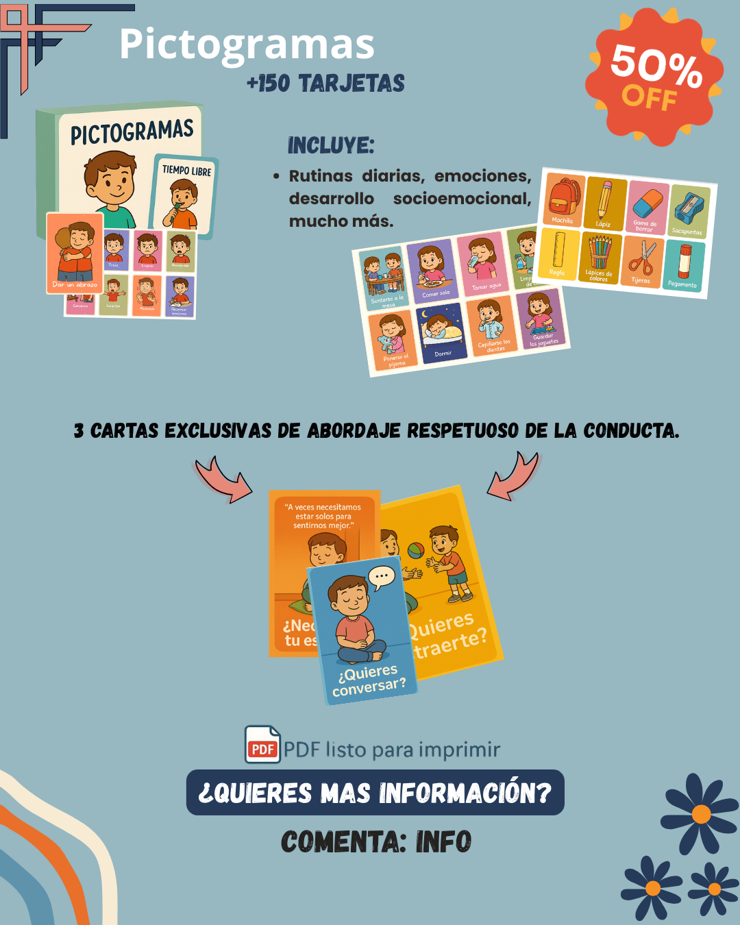 Pictogramas Infantiles – Rutinas y Desarrollo Socioemocional. - Ivá...