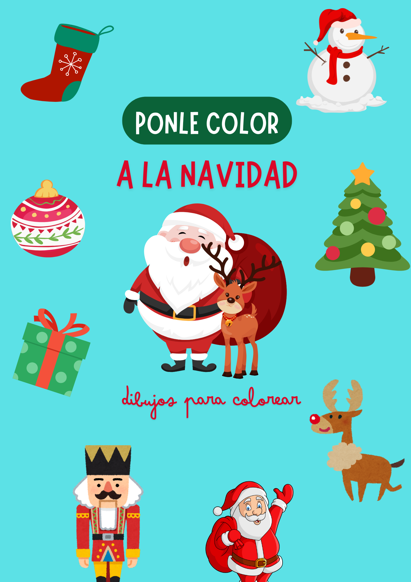 ebook para colorear de navidad - erika castro | Hotmart