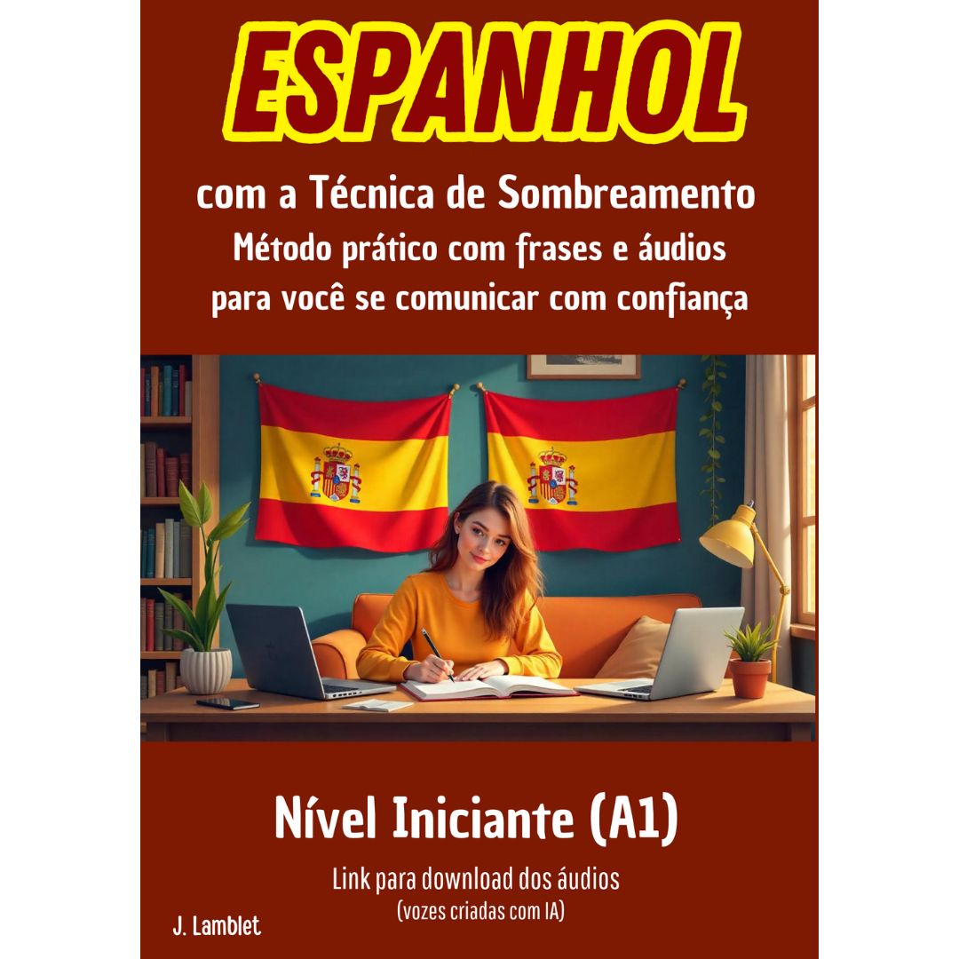 Aprenda Espanhol Praticando – 10 Módulos para Iniciante (A1)