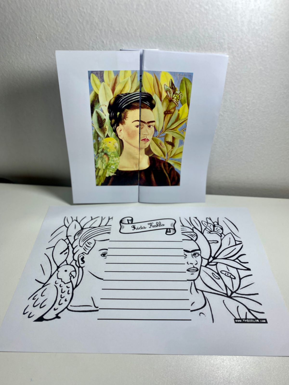 LAPBOOK FRIDA KAHLO - Ateliê Edu | Hotmart