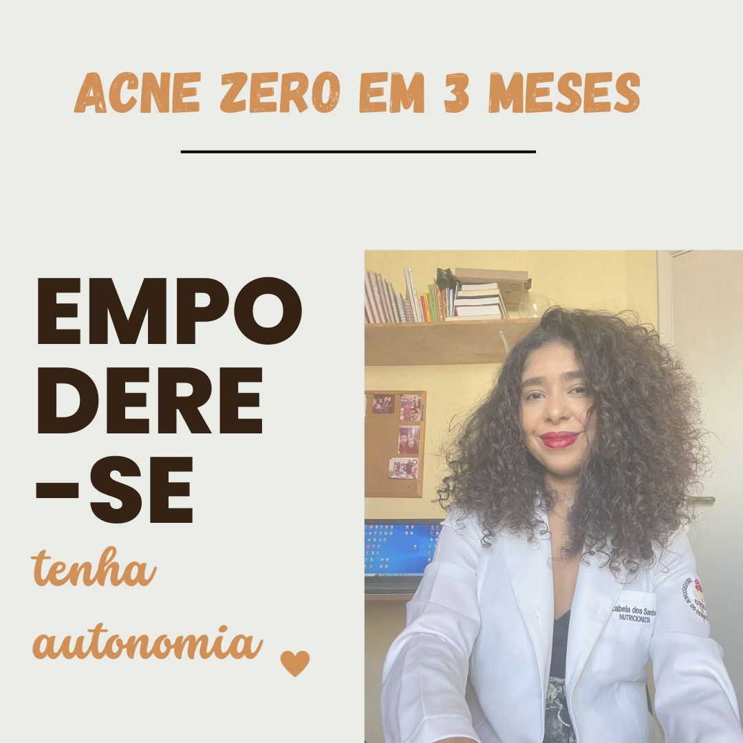 Ebook ACNE ZERO em 3 MESES. - Izabela dos Santos Pinto | Hotmart