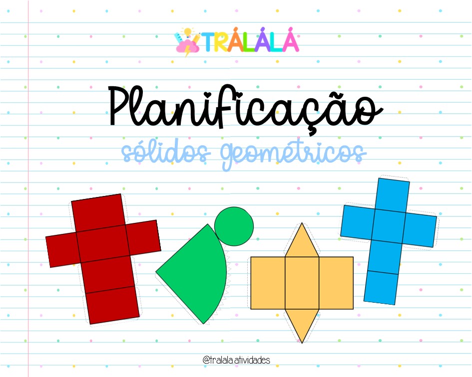 Atividade Planificação De Sólidos Geométricos 5o Ano - FDPLEARN