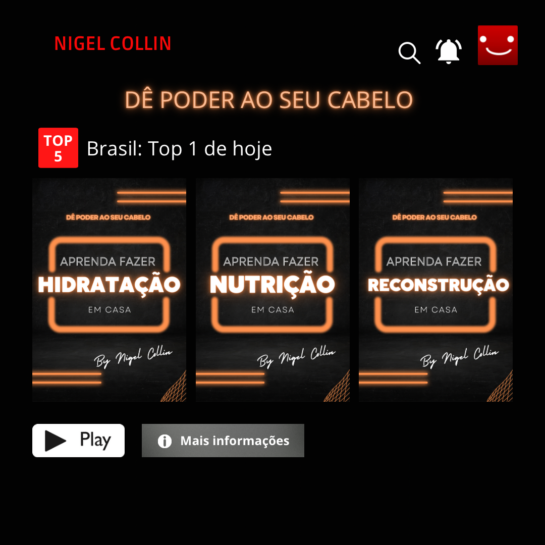 Dê poder ao seu cabelo - Nigel Collin | Hotmart
