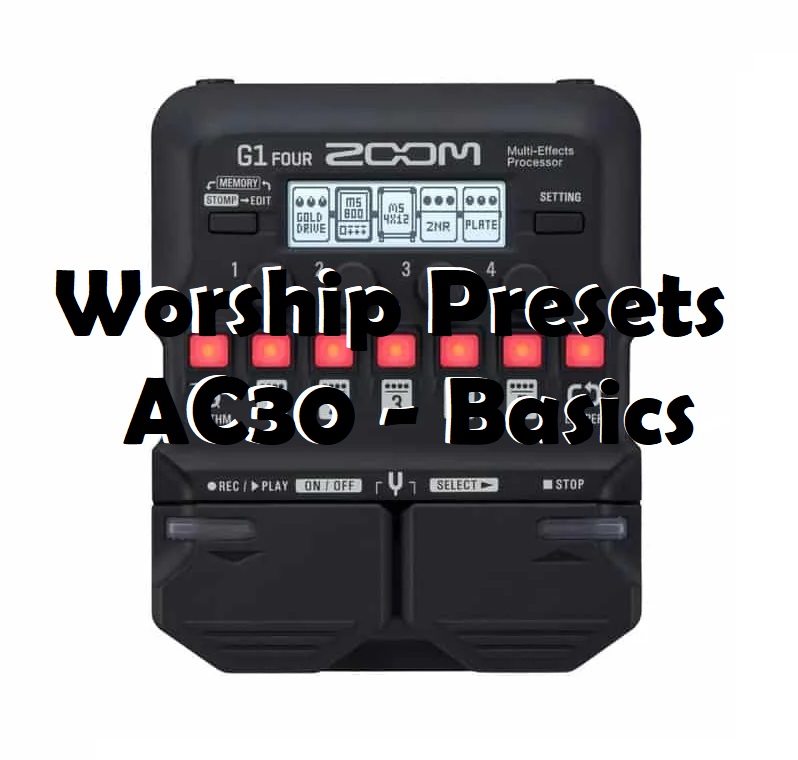 NP G1 Four Worship Presets - AC30 Basics - Pessoa Nick | Hotmart