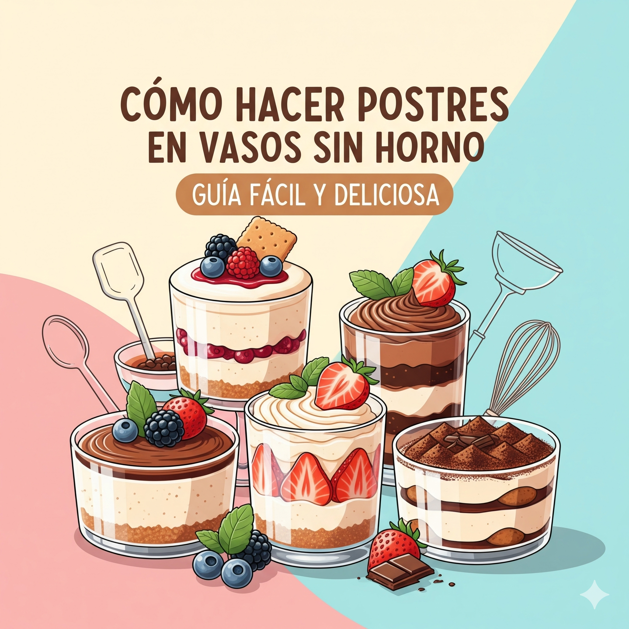 Cómo Hacer Postres en Vasos sin Horno: Guía Fácil y Deliciosa - Eid...