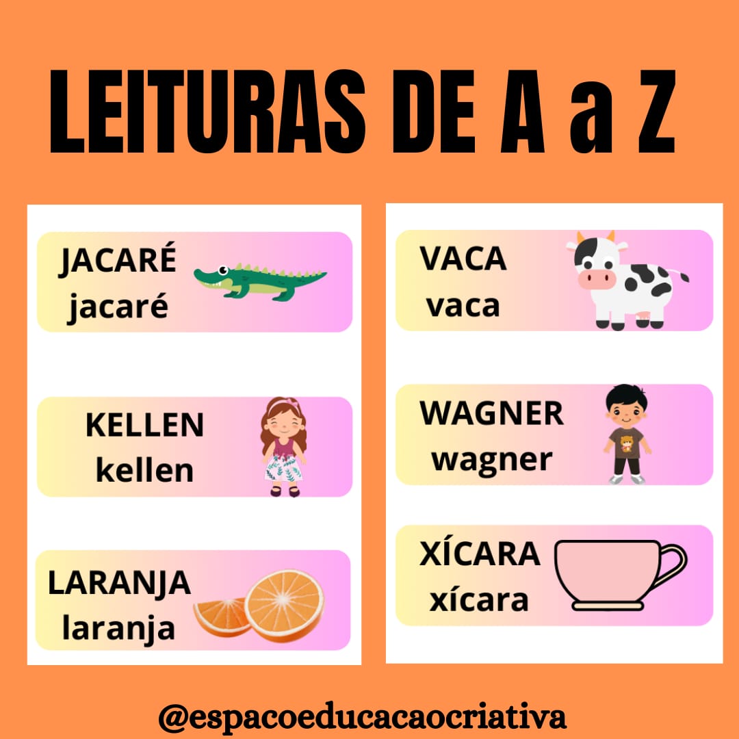 LEITURAS DE A a Z - Rosemery Santos da Costa | Hotmart