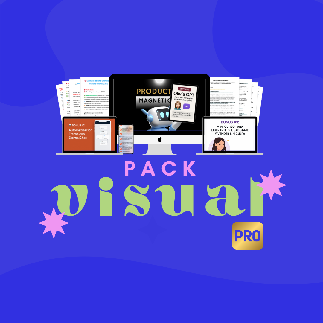 Pack Visual PRO - SOMOS PURPOSE LLC | Hotmart