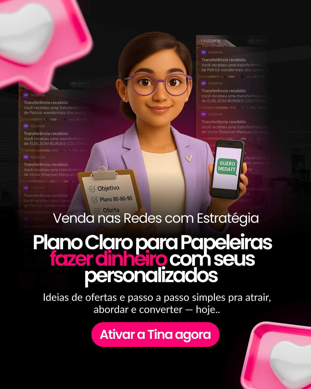 ASSISTENTE TINA - - Rivania Ribeiro | Hotmart