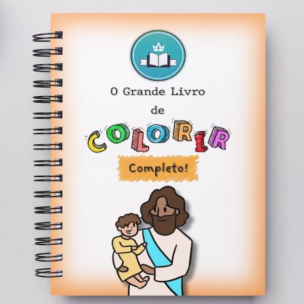 O Grande Livro de Colorir IMPRESSO - O Grande Livro | Hotmart