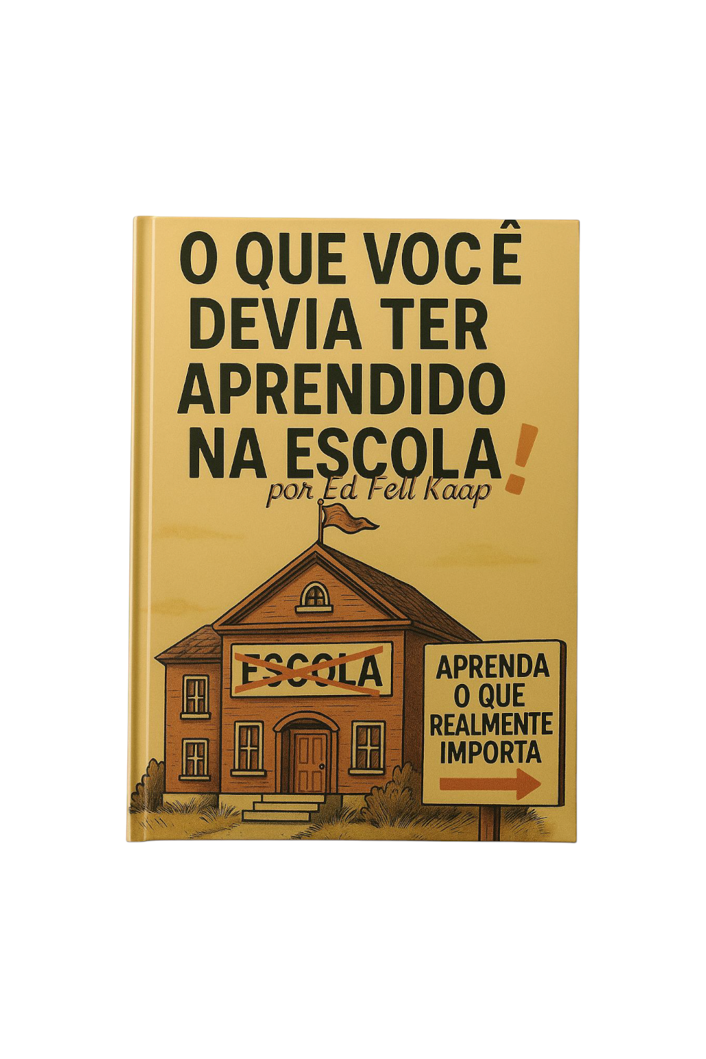 LIVRO - O QUE VOCÊ DEVIA TER APRENDIDO NA ESCOLA! - POR ED FELL KASP