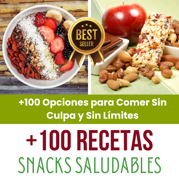 Reto Snacks Saludables: 100 Opciones para Comer Sin Culpa y Sin Límites