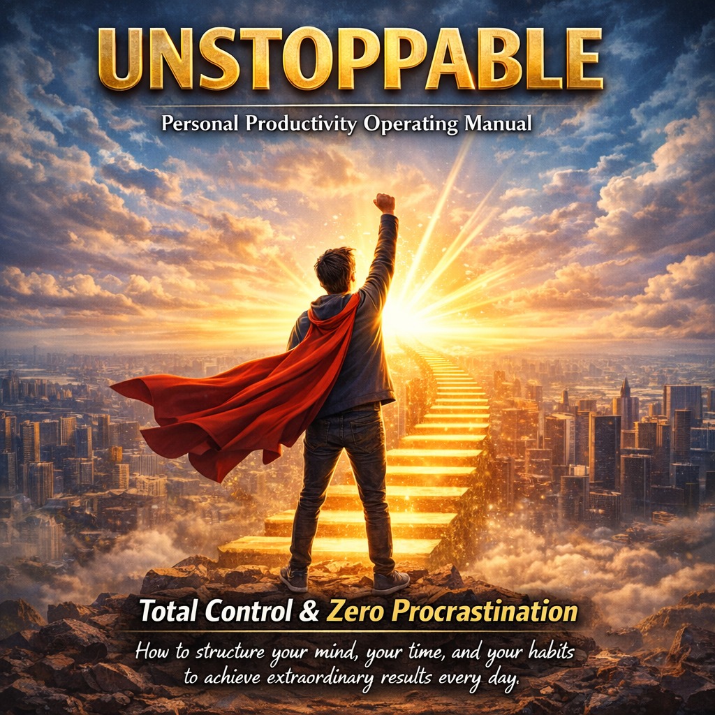 UNSTOPPABLE – Personal Productivity Operating Manual | Hotmart