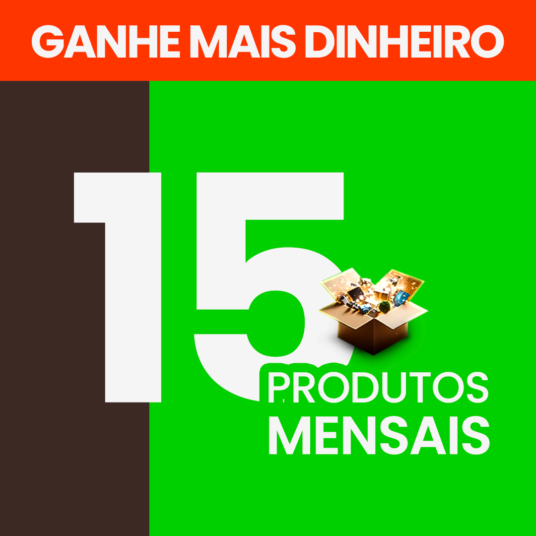 FJ | 15 Produtos Vencedores Mensais