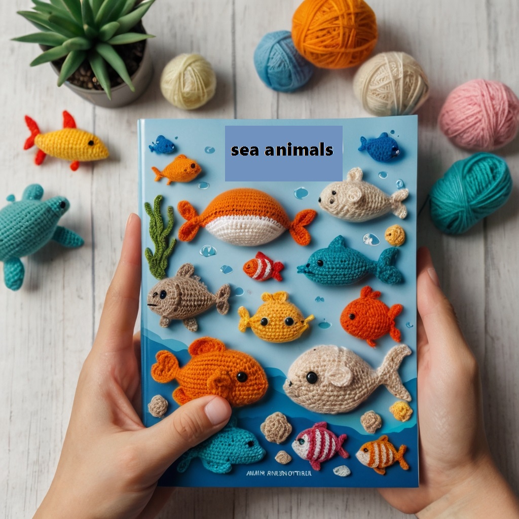 mundo de crochet Mini animalitos marinos Amigurumi - angel gabriel ...