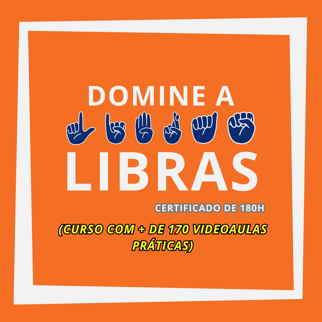 Curso de Libras: Aprendendo Libras com DANIEL SANTANA (180h)