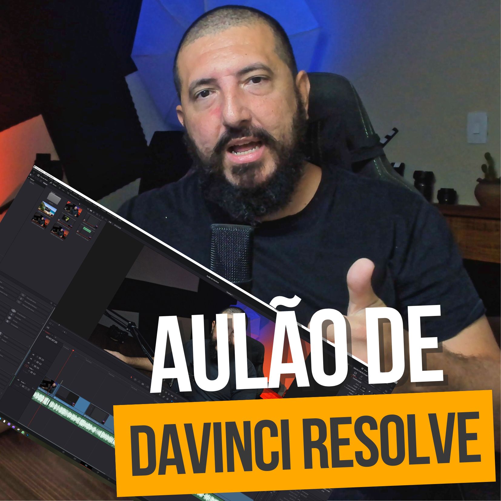 Aulão de DaVinci Resolve - Gilvan Arruda | Hotmart