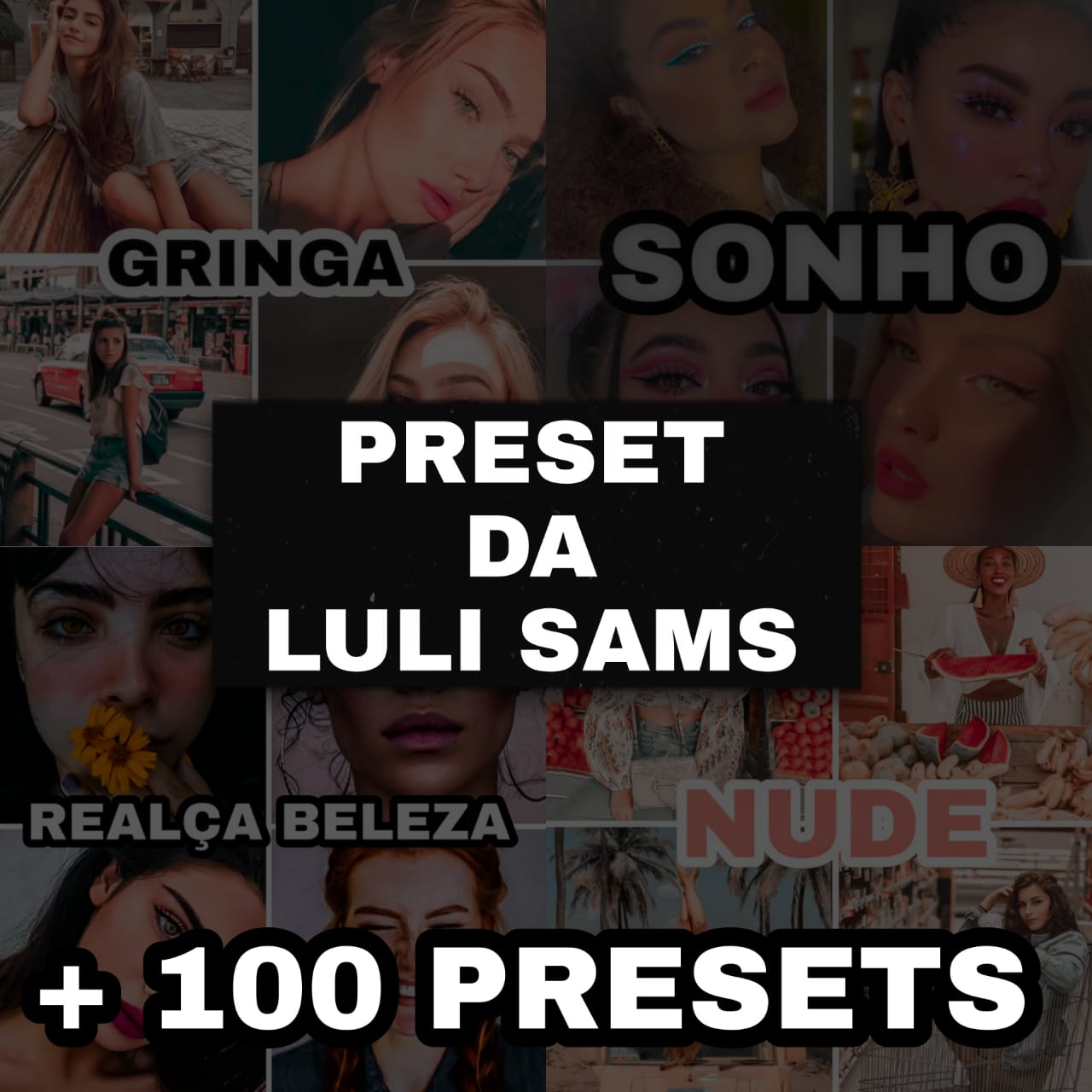 Presets da Luli Sams - mais de 50 presets - Luli Sams | Hotmart